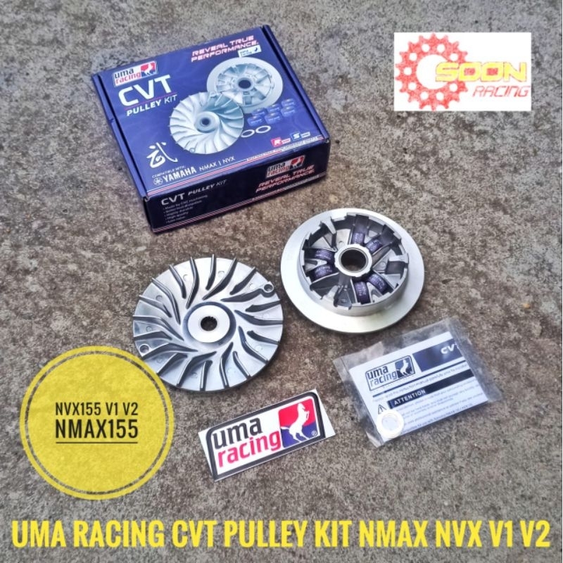 NVX155 UMA CVT RACING PULLEY KIT YAMAHA NVX155 NVX 155 NMAX155 NMAX 155 | Shopee Malaysia
