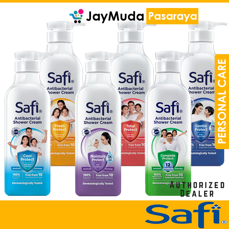 Safi Anti-Bacterial Shower Cream 975g Whitamin C Protect Complete ...