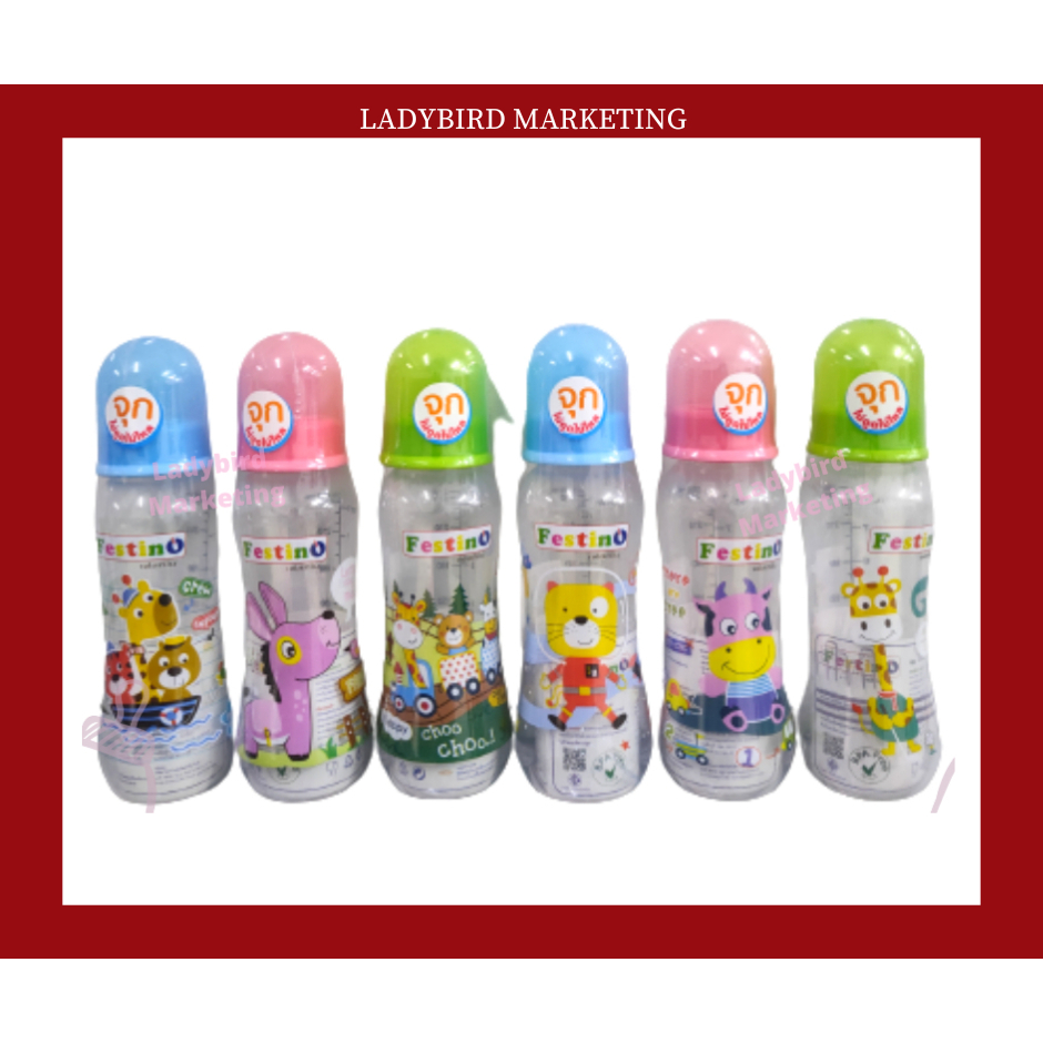 SS Baby 8oz PP Standard Neck Feeding Bottle / Botol Susu Bayi | Shopee ...