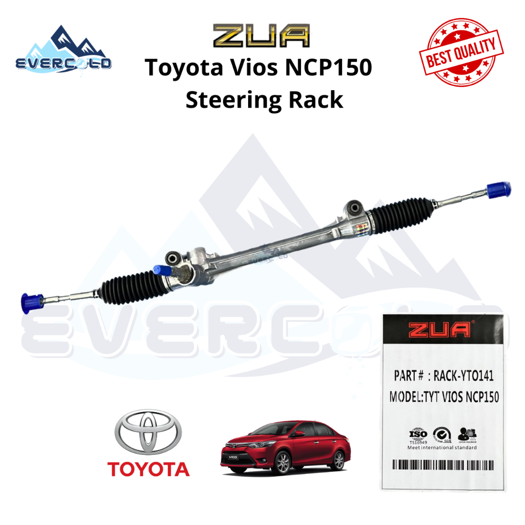 ZUA Toyota Vios NCP150 Steering Rack Premium OEM Quality | Shopee Malaysia