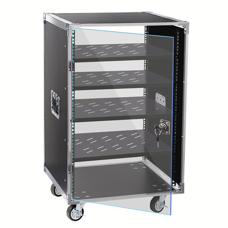 Professional 8U/12U/16U amplifier case cabinet KTV sound equipment ...