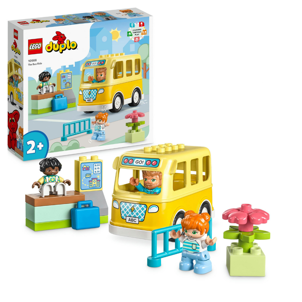 [BRiCKEM] LEGO DUPLO 10988 Town The Bus Ride | Shopee Malaysia