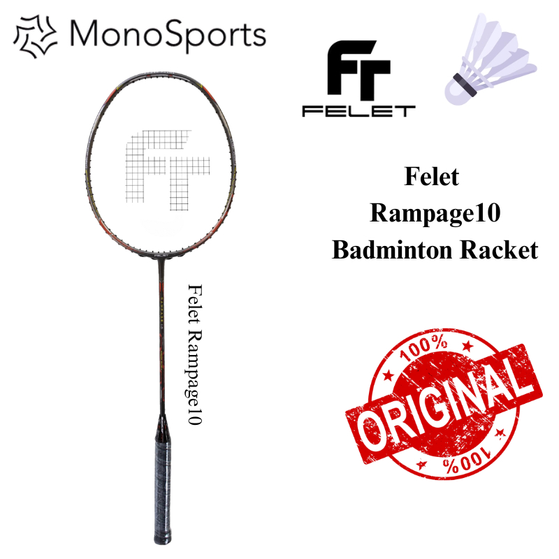 Felet Rampage10 Badminton Racket 100% Original | Shopee Malaysia