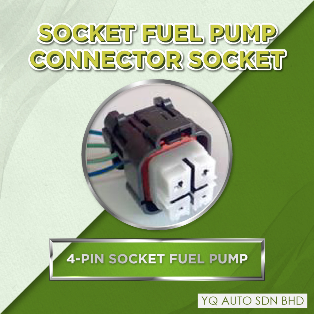 🔥Socket Fuel Pump Connector Socket (AFP-AD002) - 4-PIN SOCKET FUEL PUMP ...