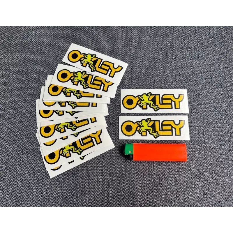 Sticker Oakley katak ( Pantul cahaya) | Shopee Malaysia