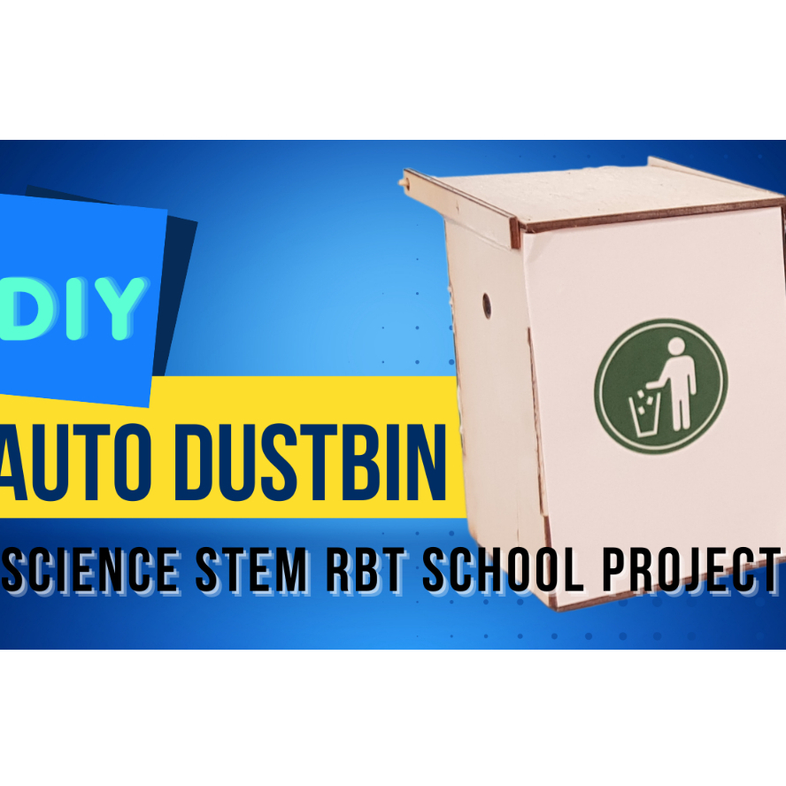 Projek Rbt Tong Sampah Automatik Automatic Dustbin Project Projek Rbt Tong Sampah Shopee 