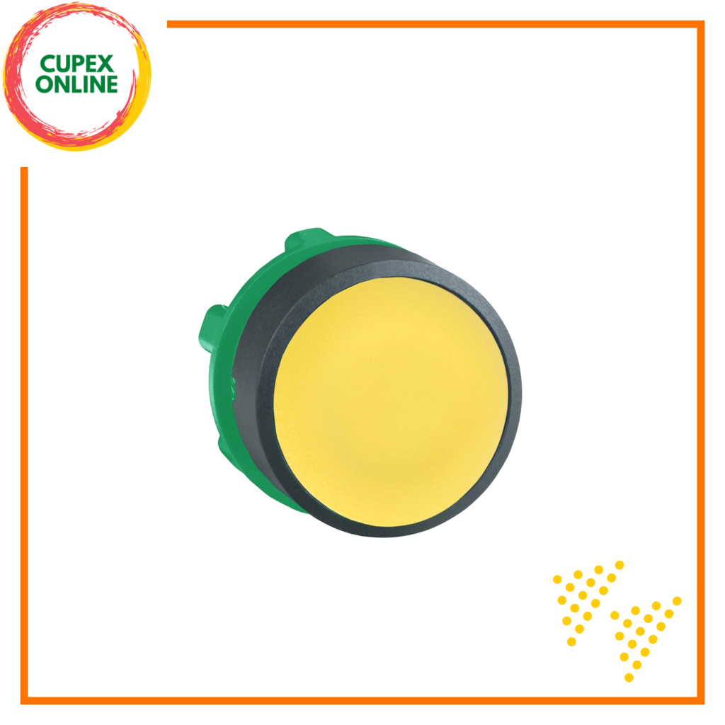 [5 Colours] SCHNEIDER ELECTRIC Harmony ZB5AA Flush Pushbutton Head 22mm ...
