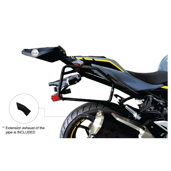 GIVI MONOKEY SIDE RACK SIDE BAG BOX HOLDER KAWASAKI NINJA 250 Z250 ...