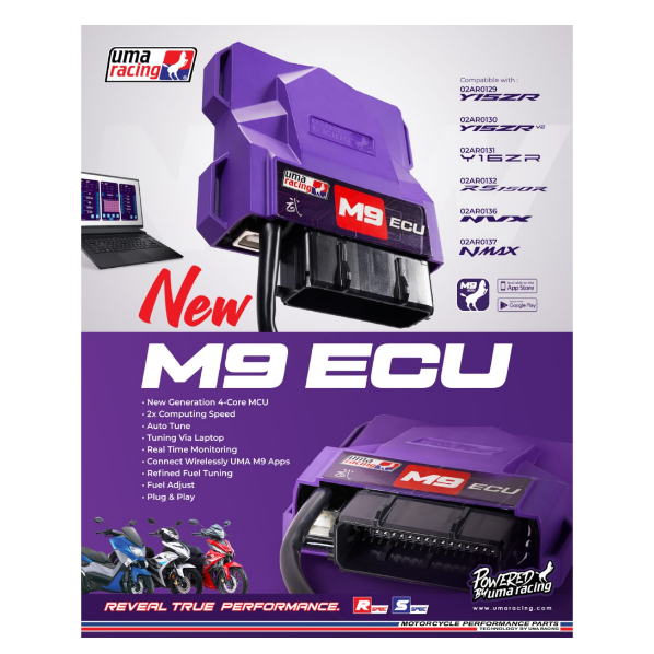 UMA RACING Y15 V1 V2 LC135 FI V8 M9 ECU RACING | Shopee Malaysia
