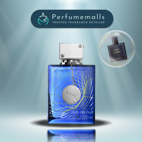 Armaf Club De Nuit Blue Iconic EDP 105ml (Armaf Men Perfume) | Shopee ...