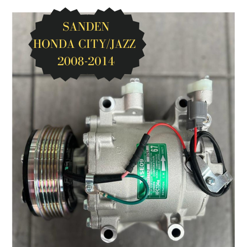 SANDEN ORIGINAL HONDA JAZZ /HONDA CITY 2004-2014 YEARS AIR-COND ...