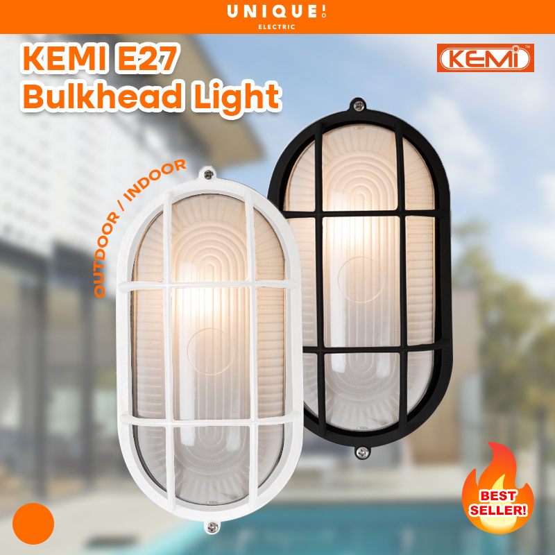 WALL LIGHT E27 BULKHEAD FITTING | Shopee Malaysia