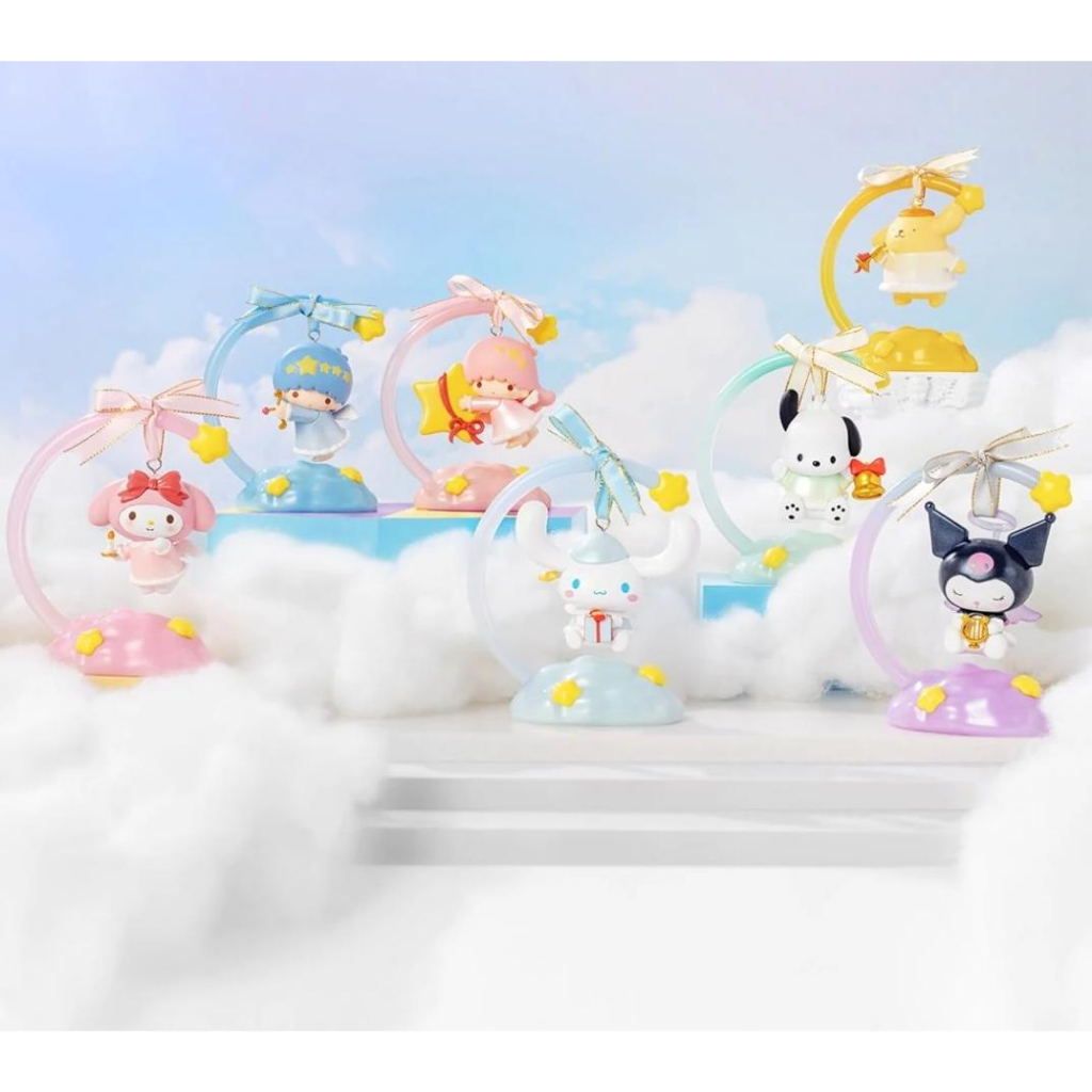 MINISO Sanrio Characters Star Angel Series Blind Box With Night Light ...