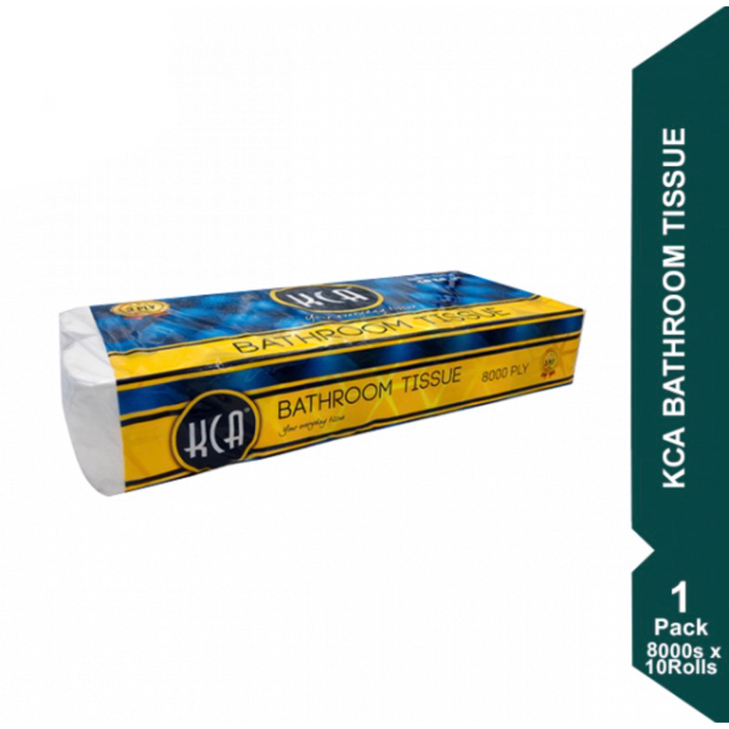 KCA Toilet / Bathroom Tissue 3Ply (8000s x 10 Rolls) | Shopee Malaysia