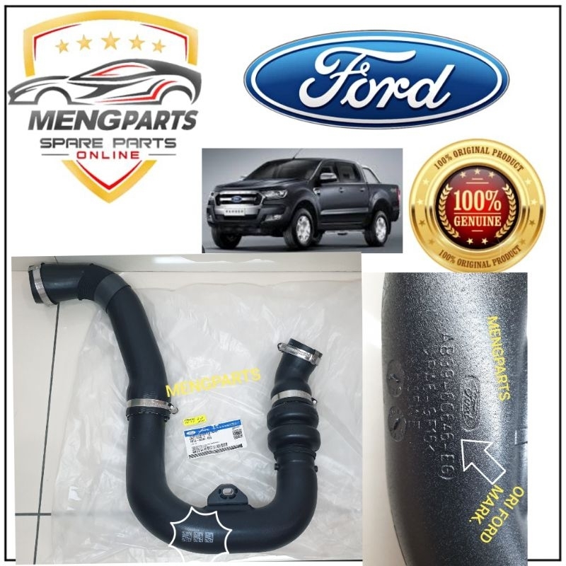 ORIGINAL FORD RANGER T6 3.2 & T7 3.2 TURBO INTERCOOLER HOSE RIGHT SIDE ...