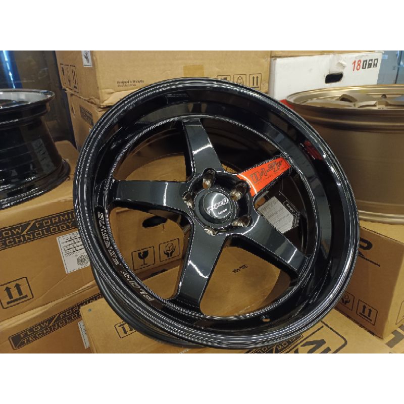 NEW SPORT RIM 18 INCH ORI LENSO D1-SF TRITON LITF NISSAN FAIRLADY ...