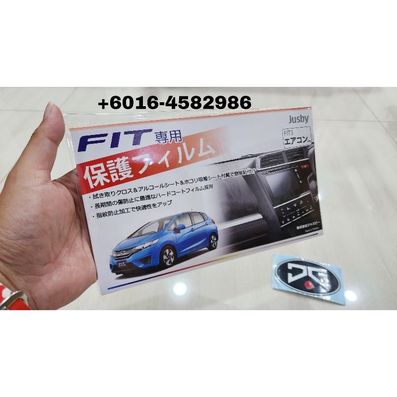Honda Jazz Fit GK5 Jusby Air Cond Panel Screen Protector Japan 🇯🇵 ...
