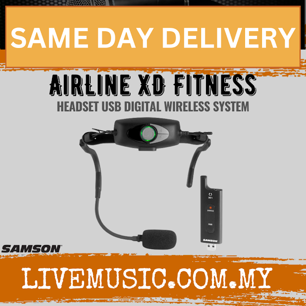 Samson Airline Xd Fitness Headset Usb Digital Wireless System | Shopee Malaysia