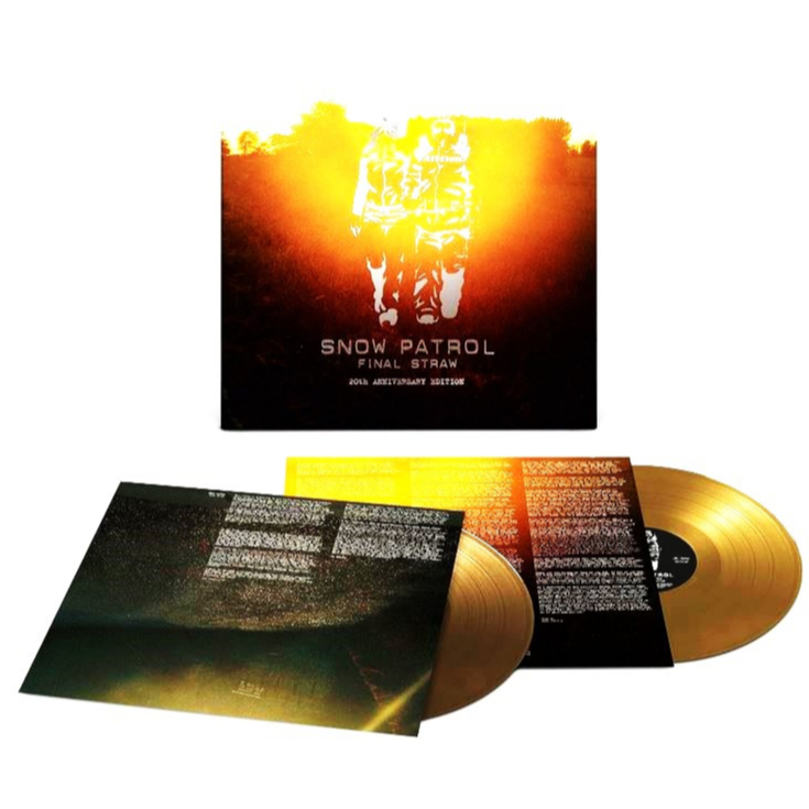 Snow Patrol - Final Straw ( Limited Edition 20th Anniversary GOLD Vinyl ...