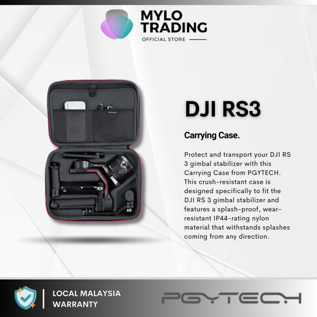 PGYTECH Carrying Case for DJI RS 3 P-RS3-100 | Shopee Malaysia
