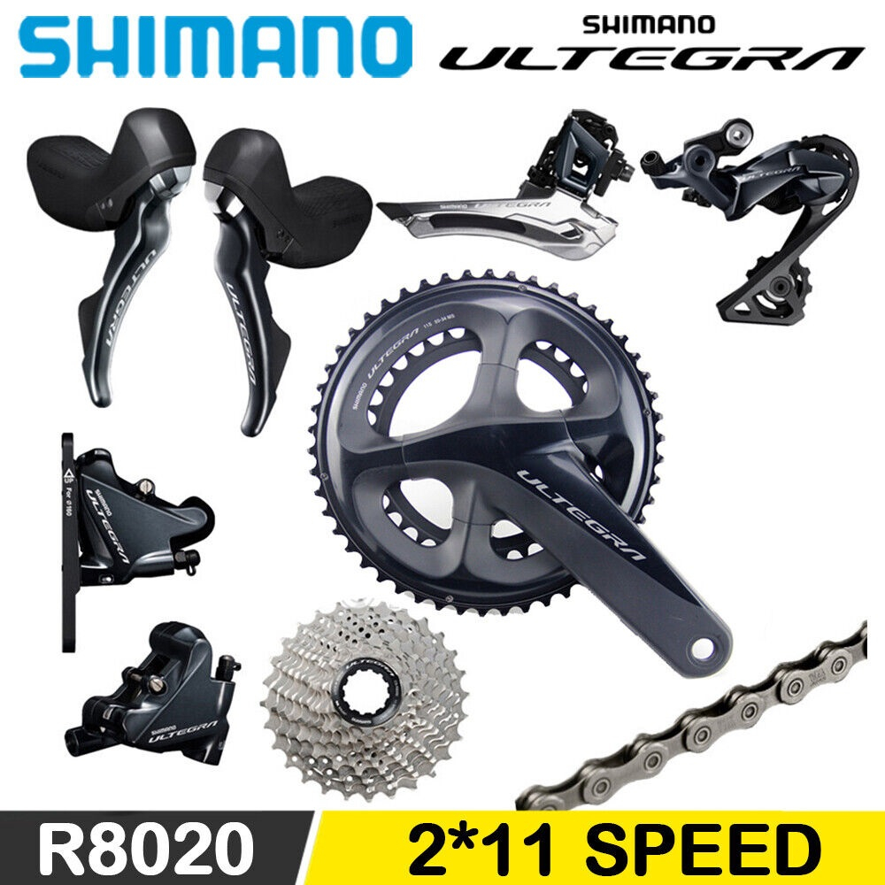 Original Shimano ULTEGRA R8020 Mechanical Hydraulic DISC BRAKE Groupset | Shopee Malaysia