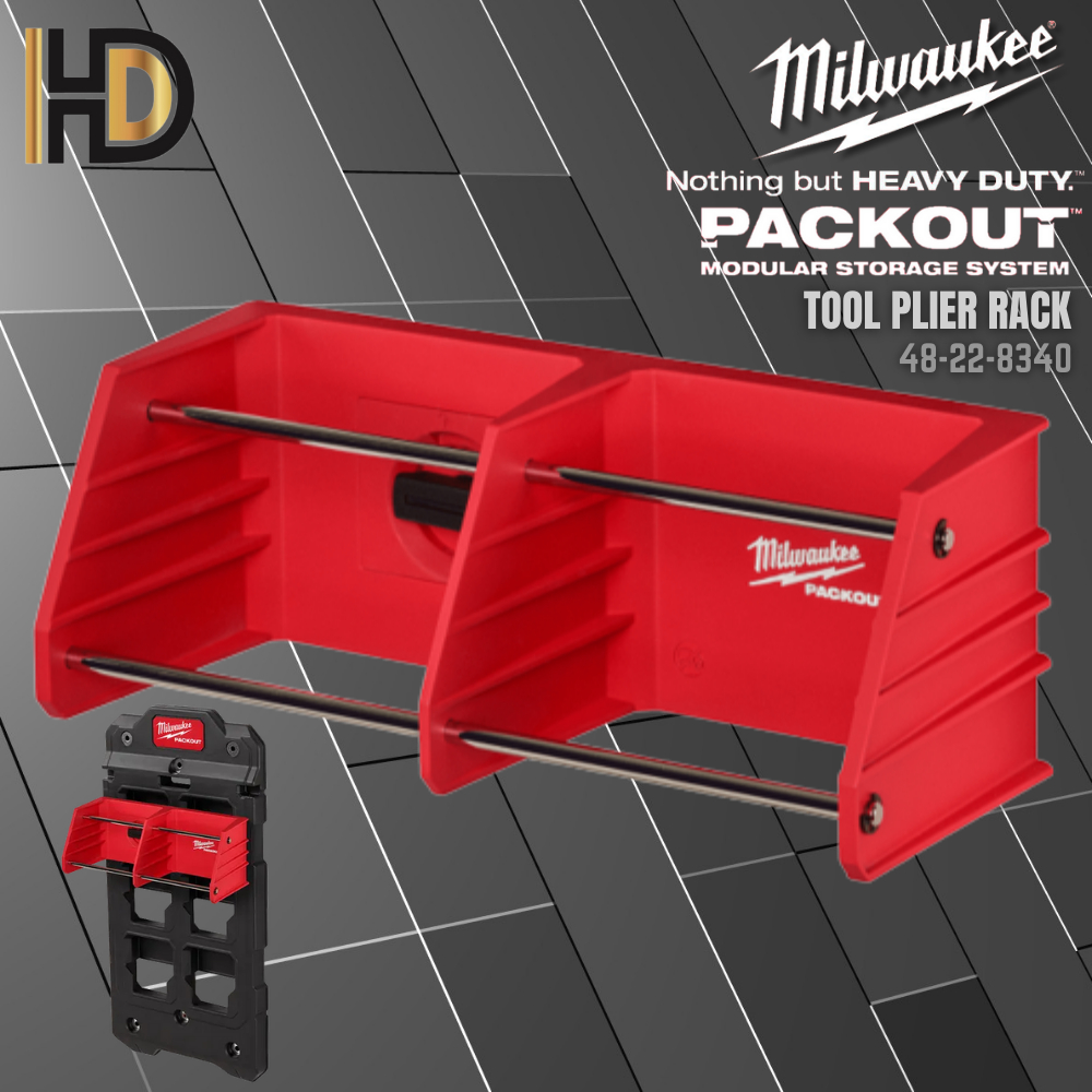 Milwaukee PACKOUT Pliers Rack / Milwaukee PACKOUT Tool Rack / 48-22 ...