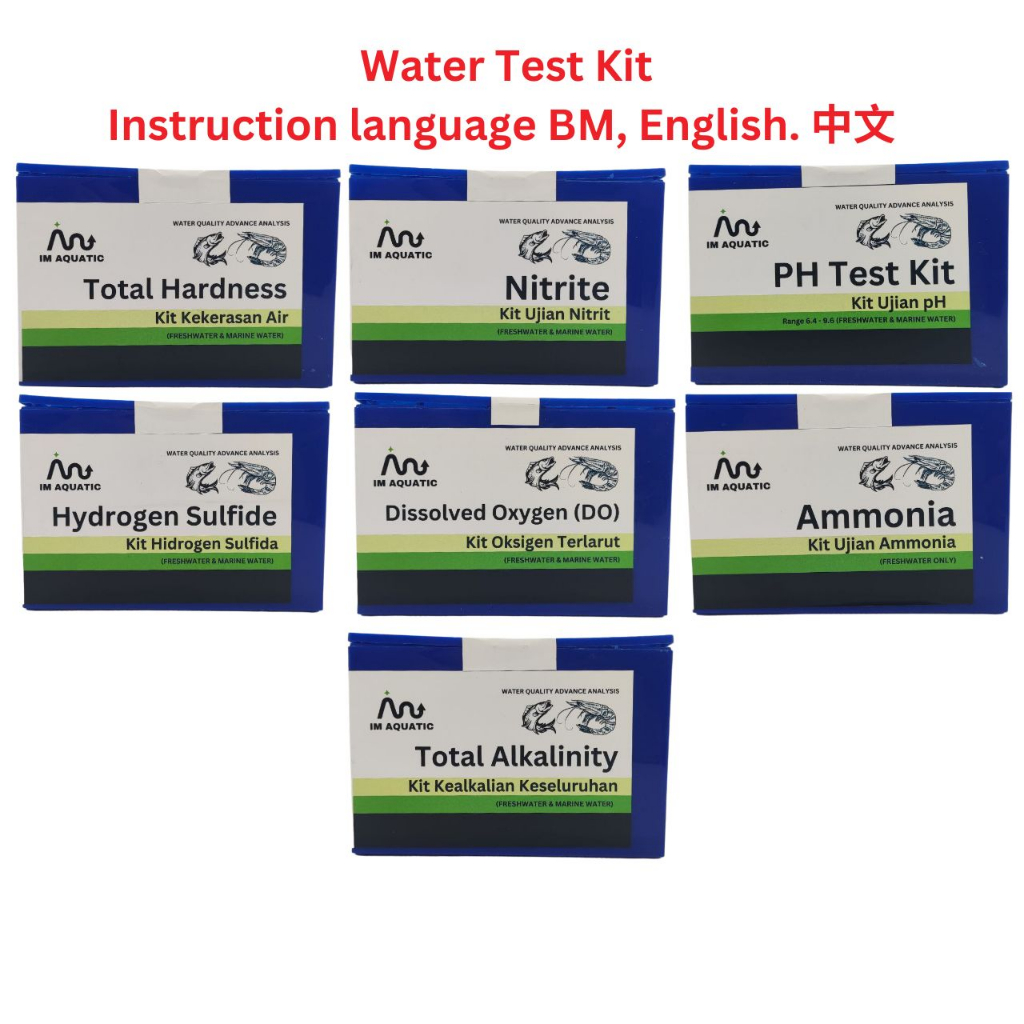 Aquarium Aquaculture Water Test Kit | Shopee Malaysia