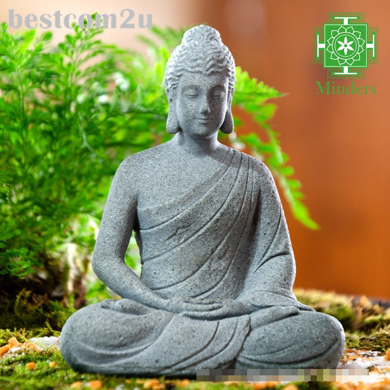 MINDERS 禅定佛像 鱼缸造景 Buddha Fish Tank Fish Aquarium Decoration Buddha ...