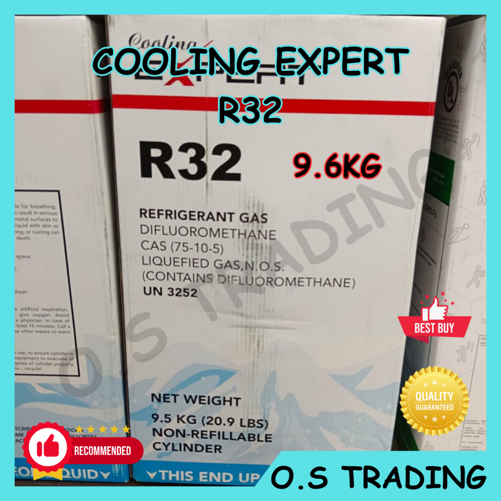 Cooling Expert Refrigerant/Air conditioner Gas R32 @ 9.5KG | Shopee Malaysia