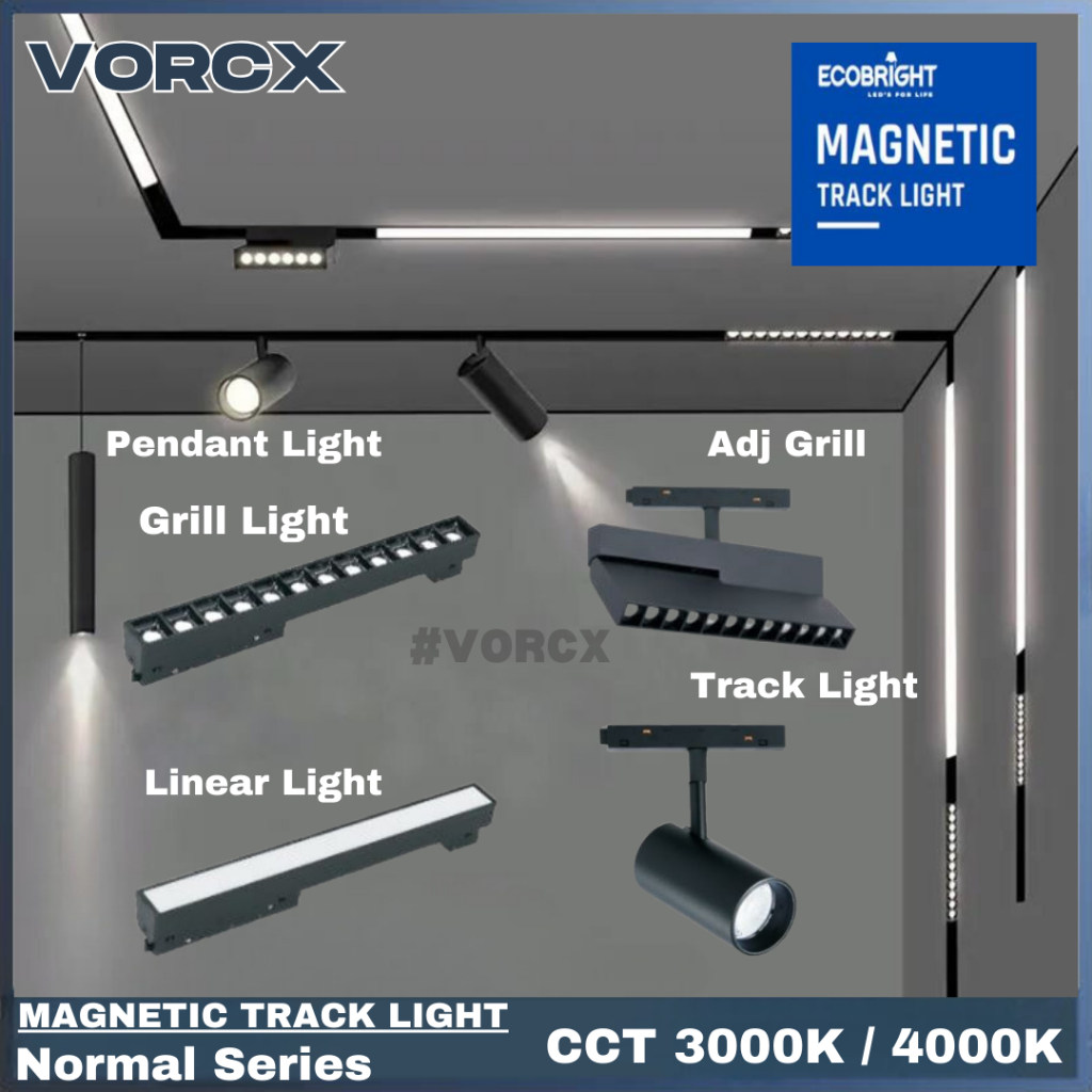STD Ecobright LED Magnetic Track Light Series Recessed / Surface ...