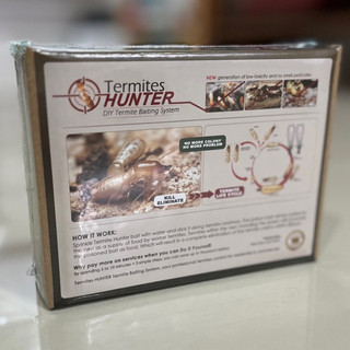 Termite Baiting Station TERMITES HUNTER / Termite box / Kotak Umpan ...