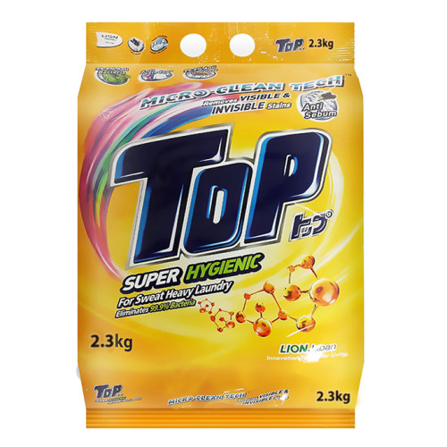 TOP DETERGENT POWDER - SUPER HYGENIC 2.3KG | Shopee Malaysia