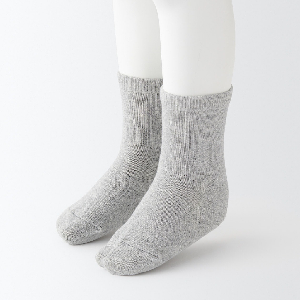 MUJI Kids Right Angle Adjustable Socks (Plain) | Shopee Malaysia