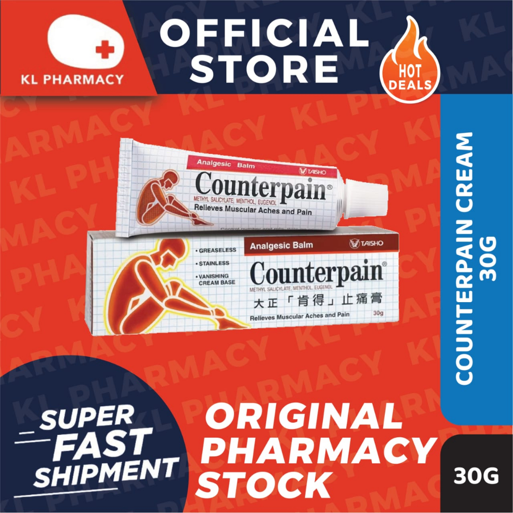COUNTERPAIN CREAM 30G / 60G | Shopee Malaysia