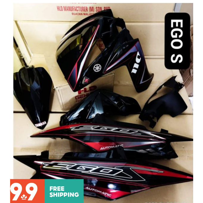 SIAP TAMPAL Yamaha Ego S Egos Ego S Cover Set body cover | Shopee Malaysia
