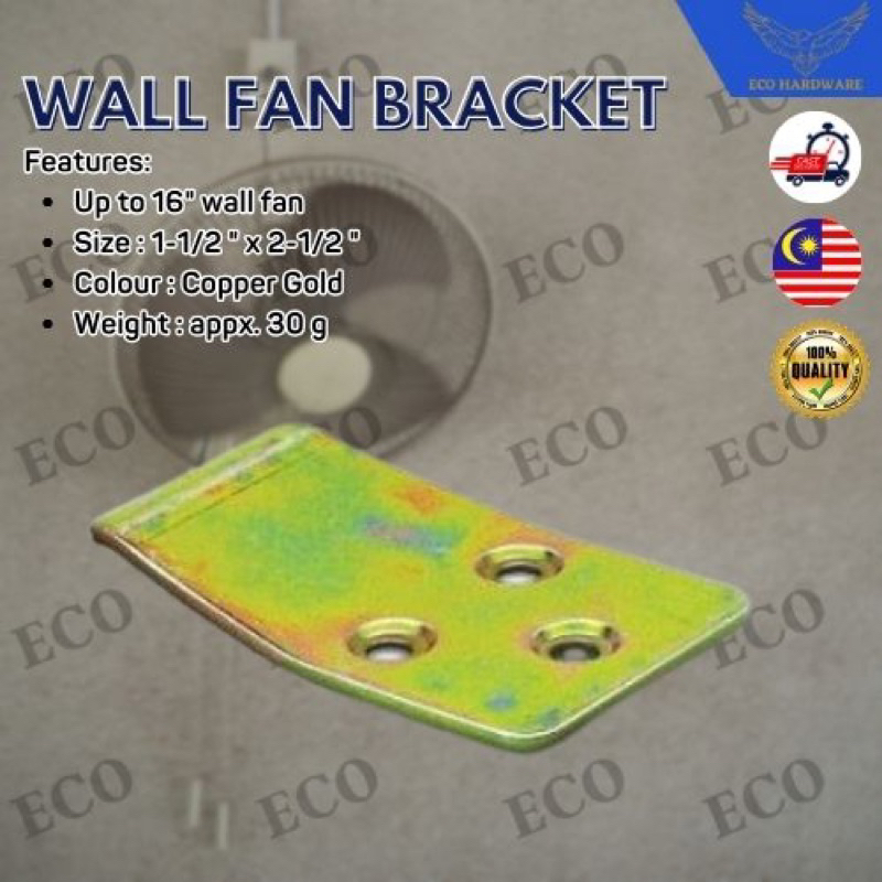 Wall Fan Replacement Mounting Bracket Kipas Dinding Breket Fan Mount ...