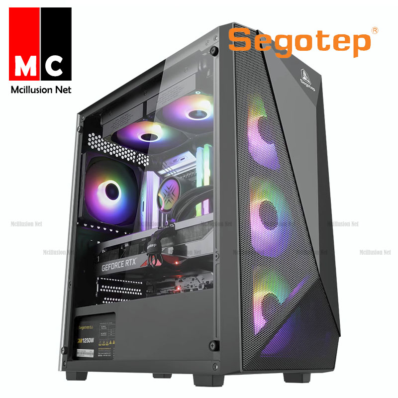 SEGOTEP Axe1 mATX/ITX Gaming Case Desktop Casing | Shopee Malaysia