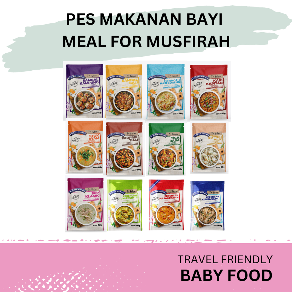 MOM & BABY - PES MAKANAN BAYI - MEAL FOR MUSFIRAH | Shopee Malaysia