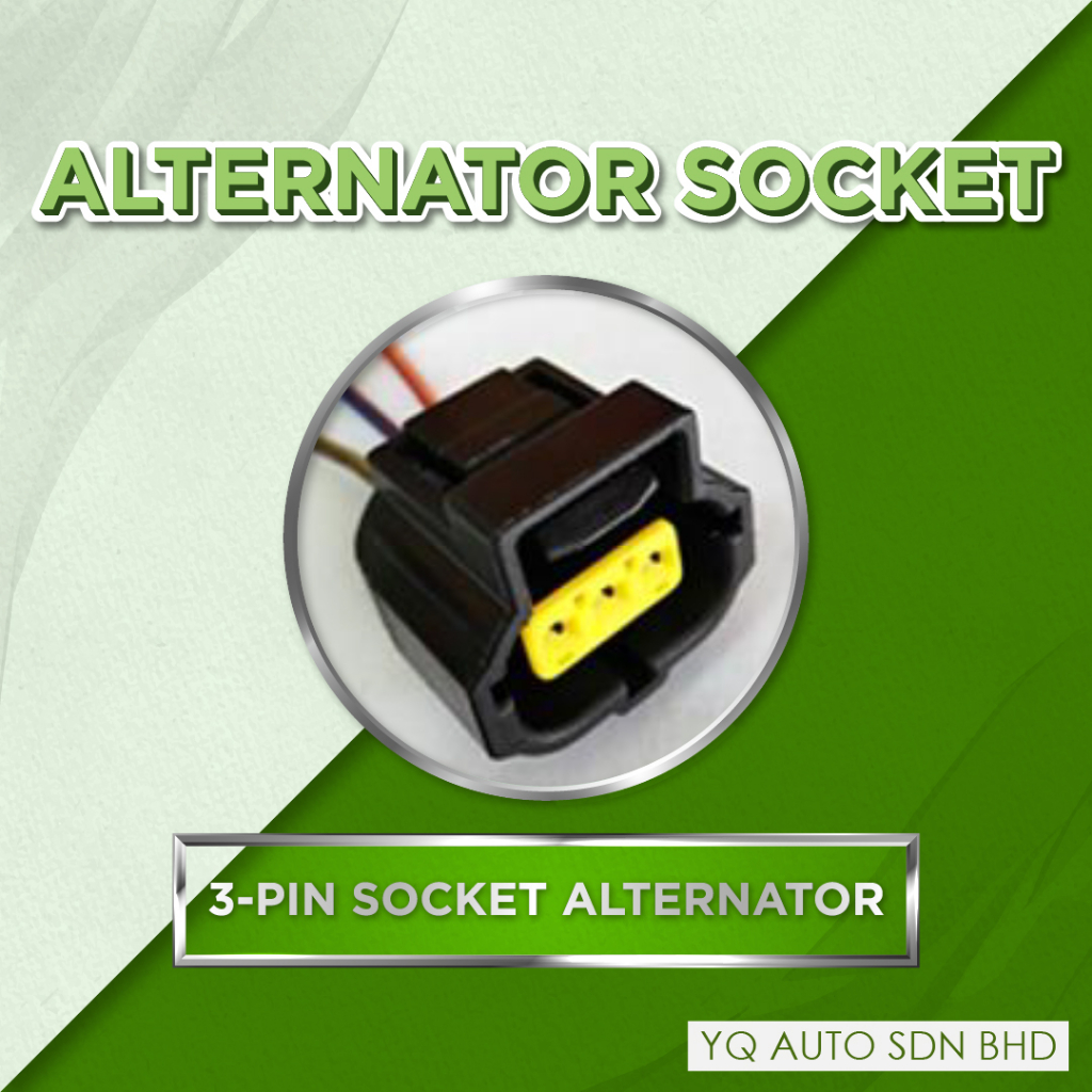 🔥Aternator Socket (AAS-A005) - 3-PIN SOCKET ALTERNATOR🔥 | Shopee Malaysia