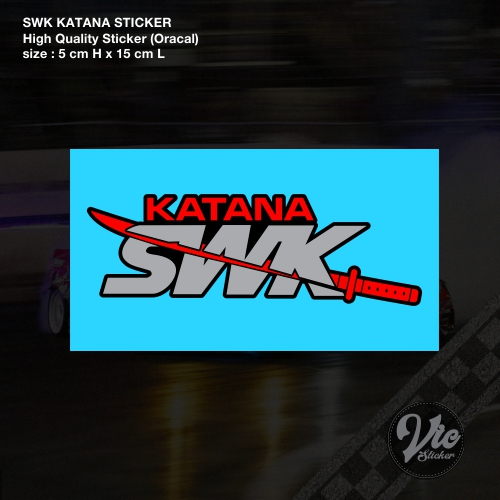SWK KATANA SUZUKI SWIFT Sticker / Decal (High Quality Sticker) | Shopee ...