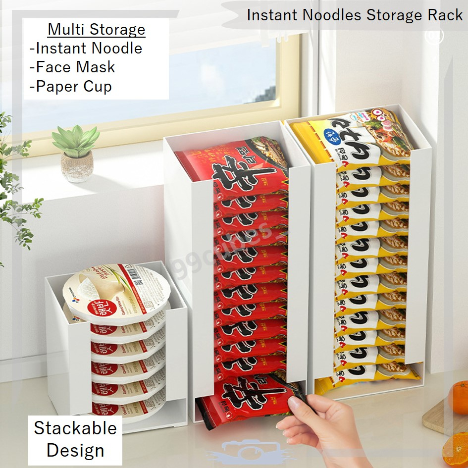 Instants Noodle Squared Storage Rack Box Drawer Compartment Practical ...