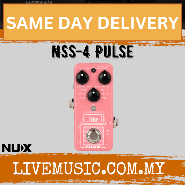NUX NSS-4 MINI CORE SERIES PLUS PULSE MINI IR LOADER PEDAL ( NSS4 / NSS ...