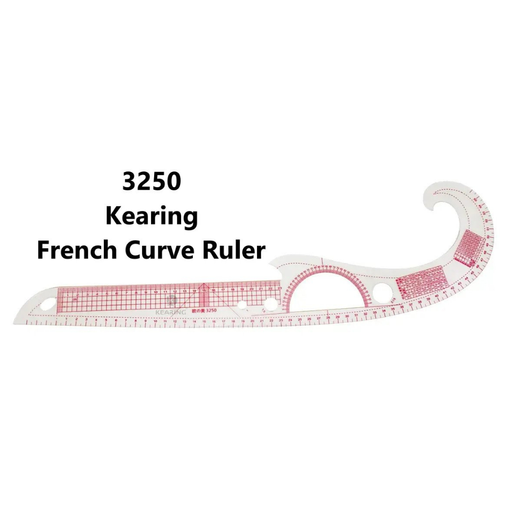 3250 Kearing Original French Curve Ruler Fashion Design Ruler Pembaris ...