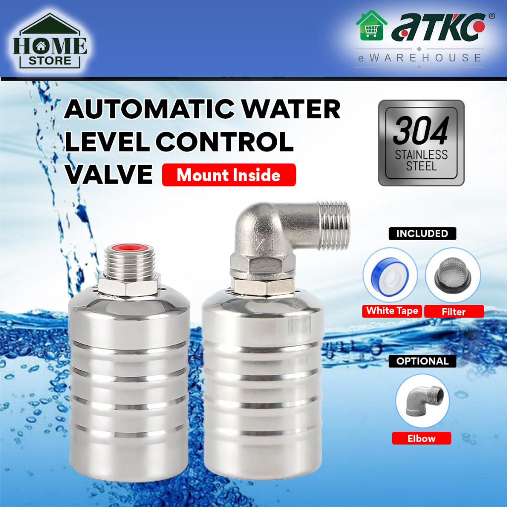 Big Stainless Steel 304 Automatic Water Level Control Float Valve Mount ...
