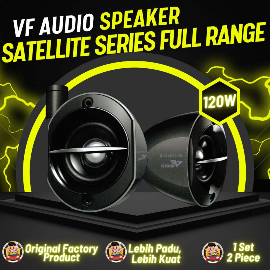 VF Audio Car Full Range Speaker Satelite Speaker Full Range Speaker ...
