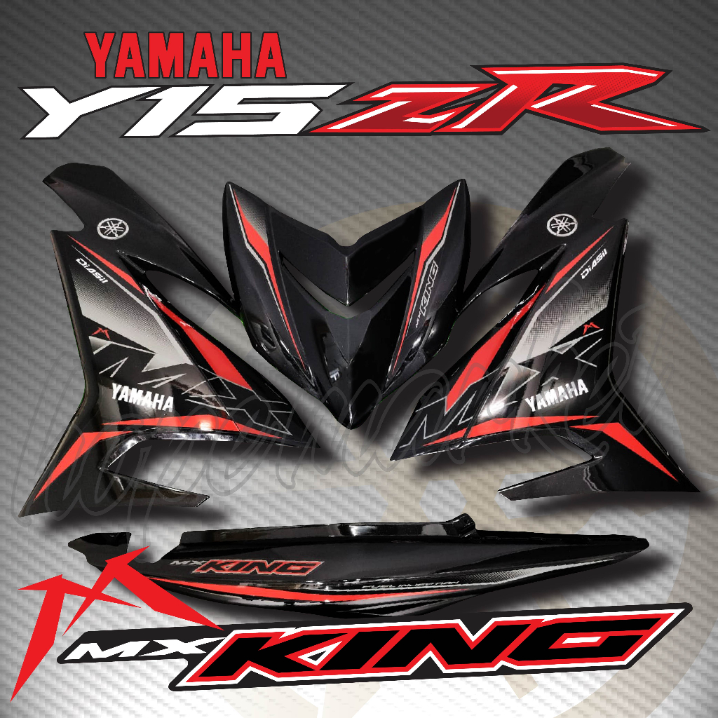 STRIPE MOTOR YAMAHA Y15ZR Y15 MX KING 150 (7) INDONESIA CUSTOM BODY ...