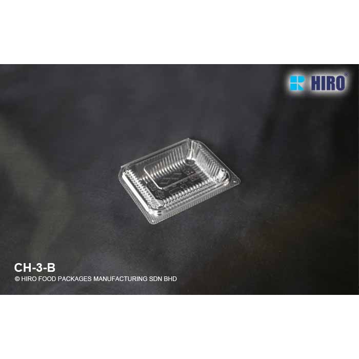 HIRO CH3B (50PCS) OPS FOOD TREY WITH SELF LOCKING | Shopee Malaysia