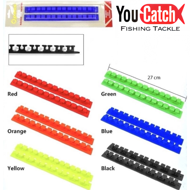 YOUCATCH OPASS OP301 SILICON RUBBER ROD RACKING Store Up fishing rod 2 ...