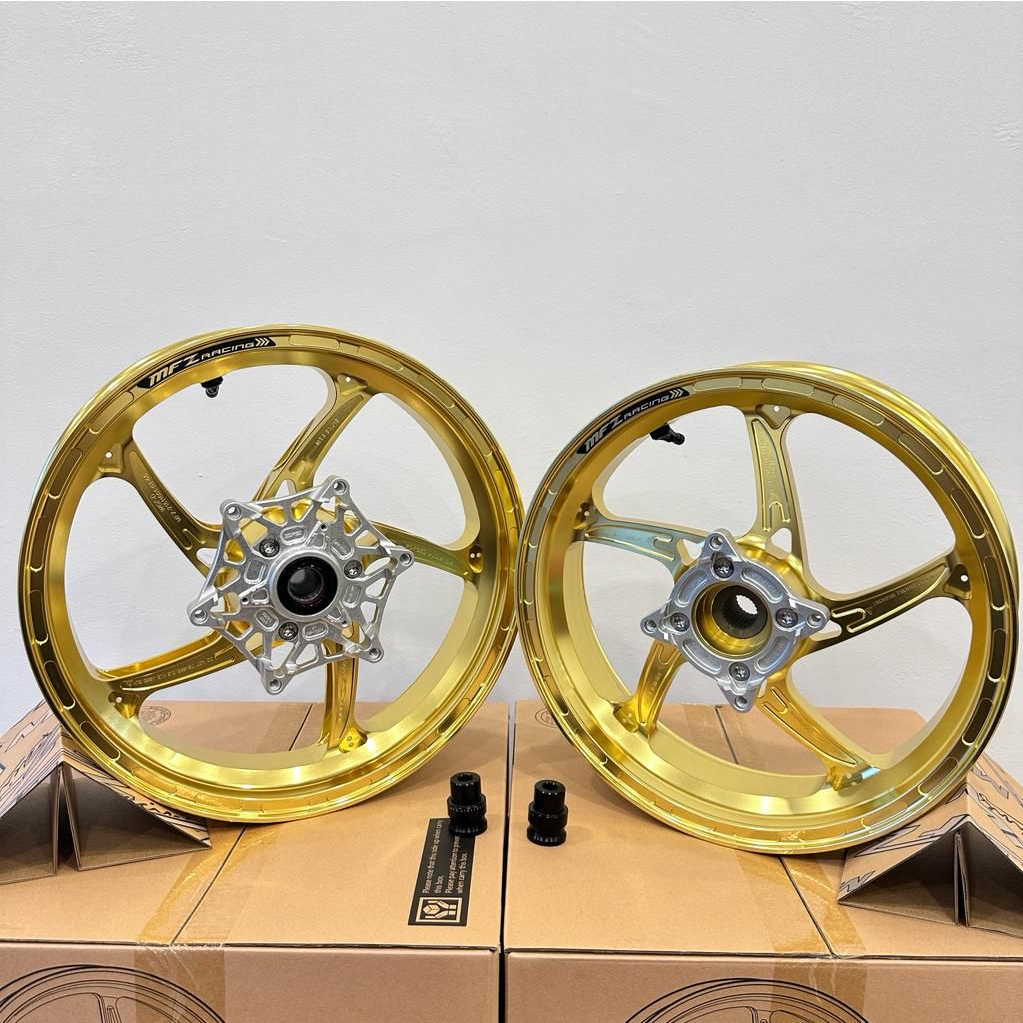 MFZ Racing Aluminum Forged Rims Set For Honda Forza 250 300 350 ADV 350 ...