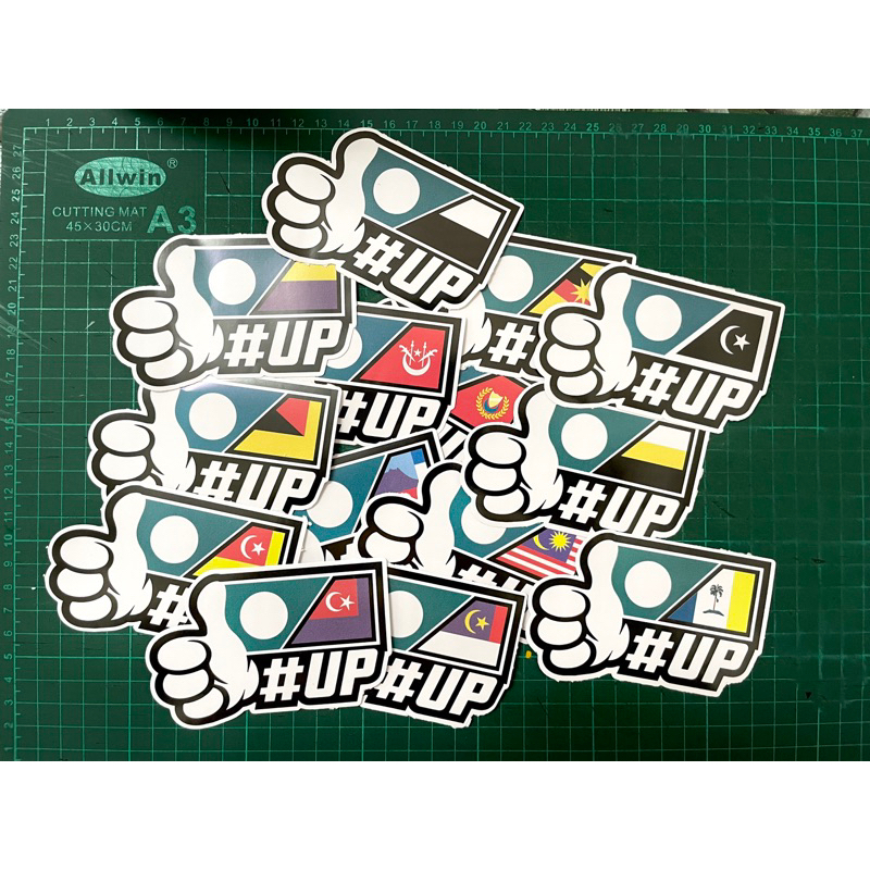 Sticker bendera pas dan negeri | Shopee Malaysia